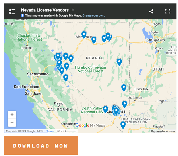 How to locate an in-person vendor location – Nevada Department of Wildlife